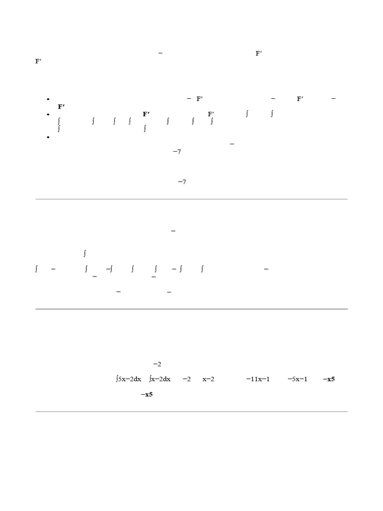 Soal Dan Pembahasan Konsep Integral Sebagai Kebalikan Dari Turunan | PDF