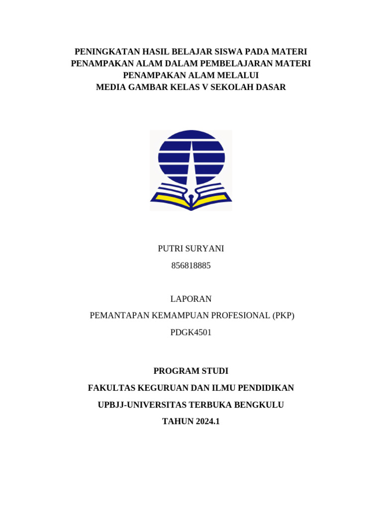 Laporan PKP Putri Fix | PDF