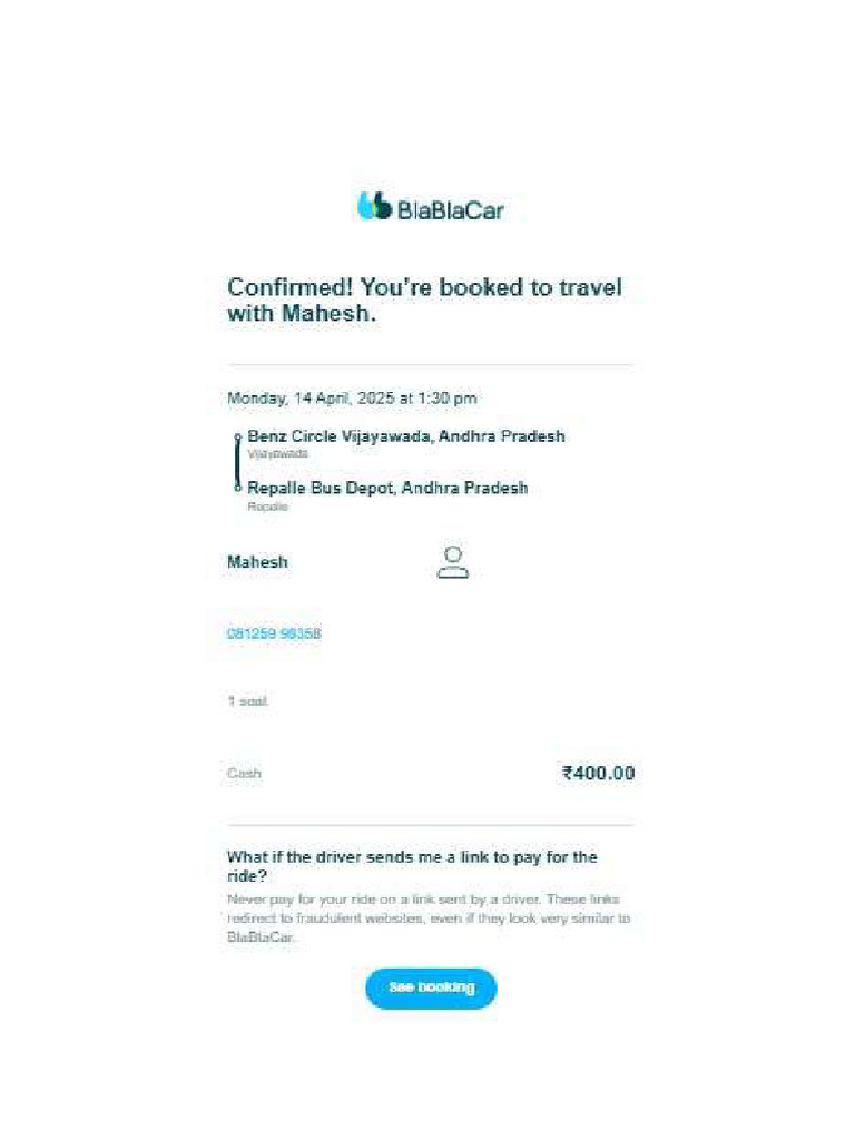 Vijayawada to Repalle | PDF