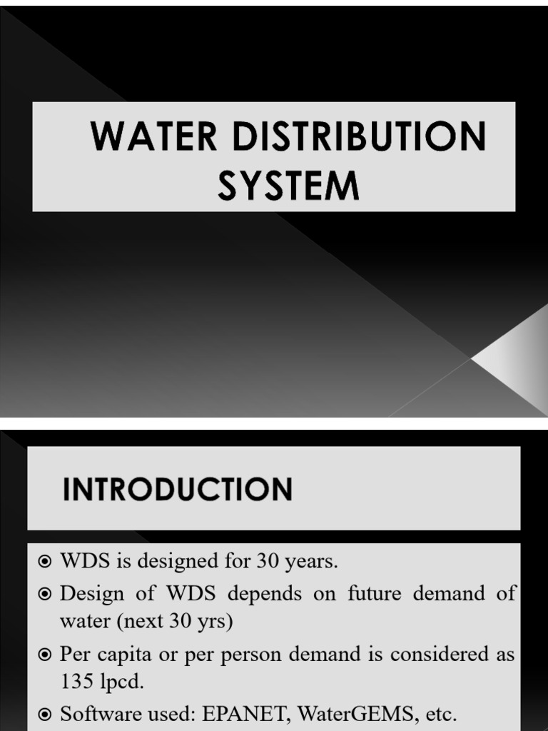 03 - Water Distribution System | PDF
