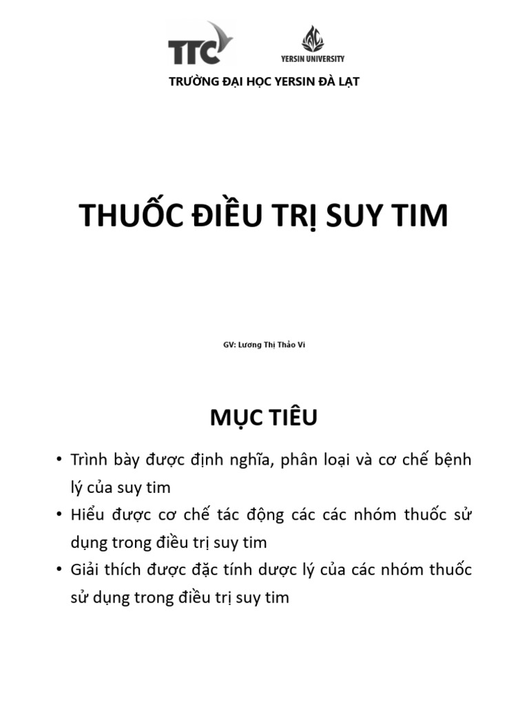 DL2 - Suy Tim | PDF
