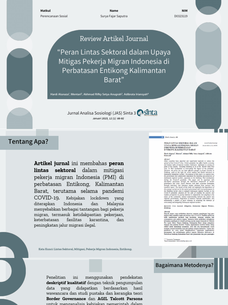 Review Artikel Jurnal | PDF