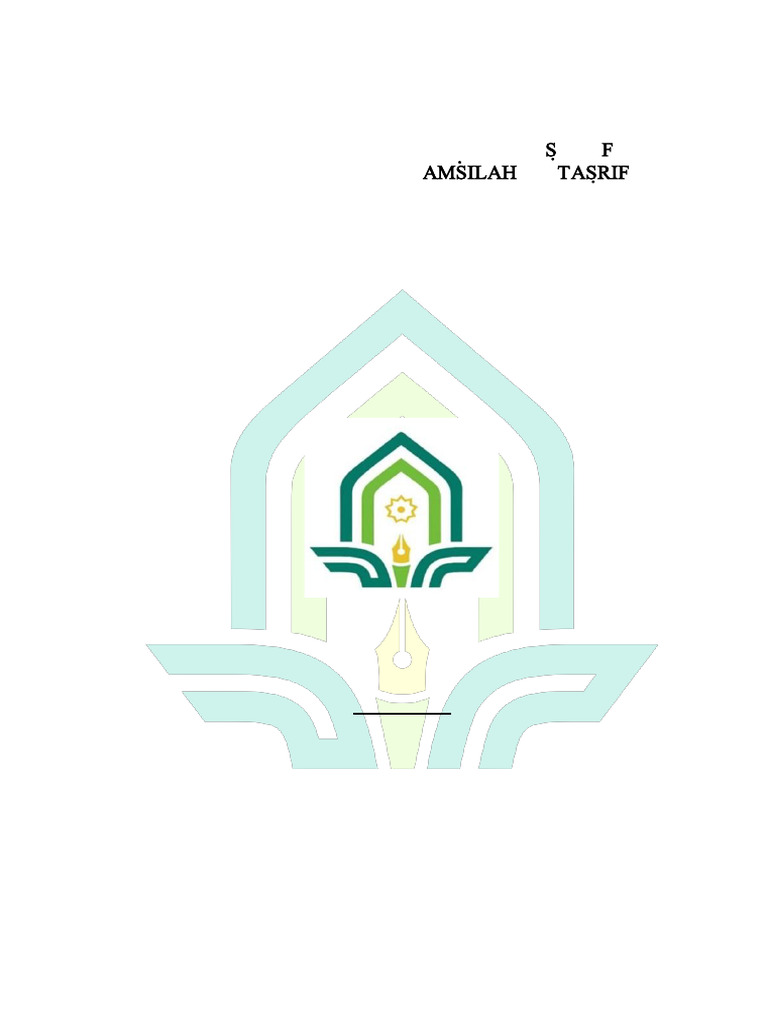 Contoh Cover Bab 1 Dan 2 | PDF