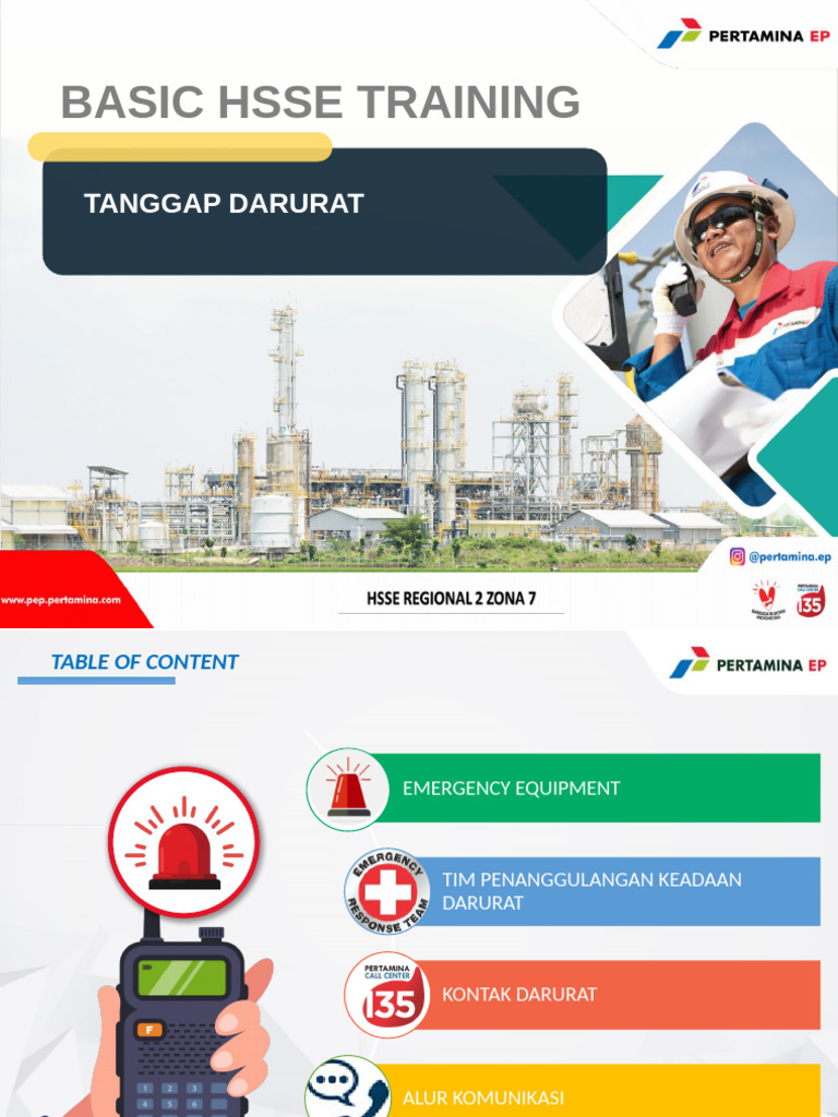10. Bht - Tanggap Darurat Rev.1 | PDF | Safety | Fires