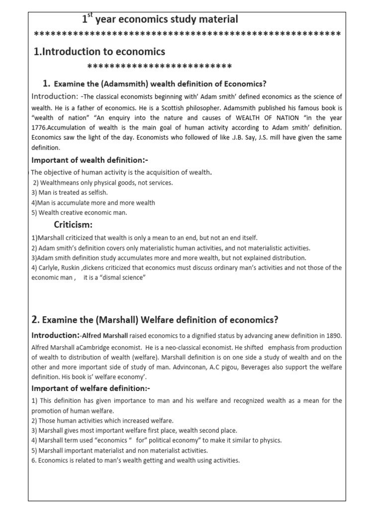 Economics 1st Year em | PDF | Demand | Microeconomics