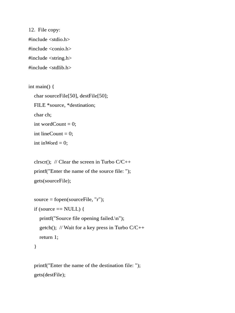 11th and 12th Lab Que | PDF