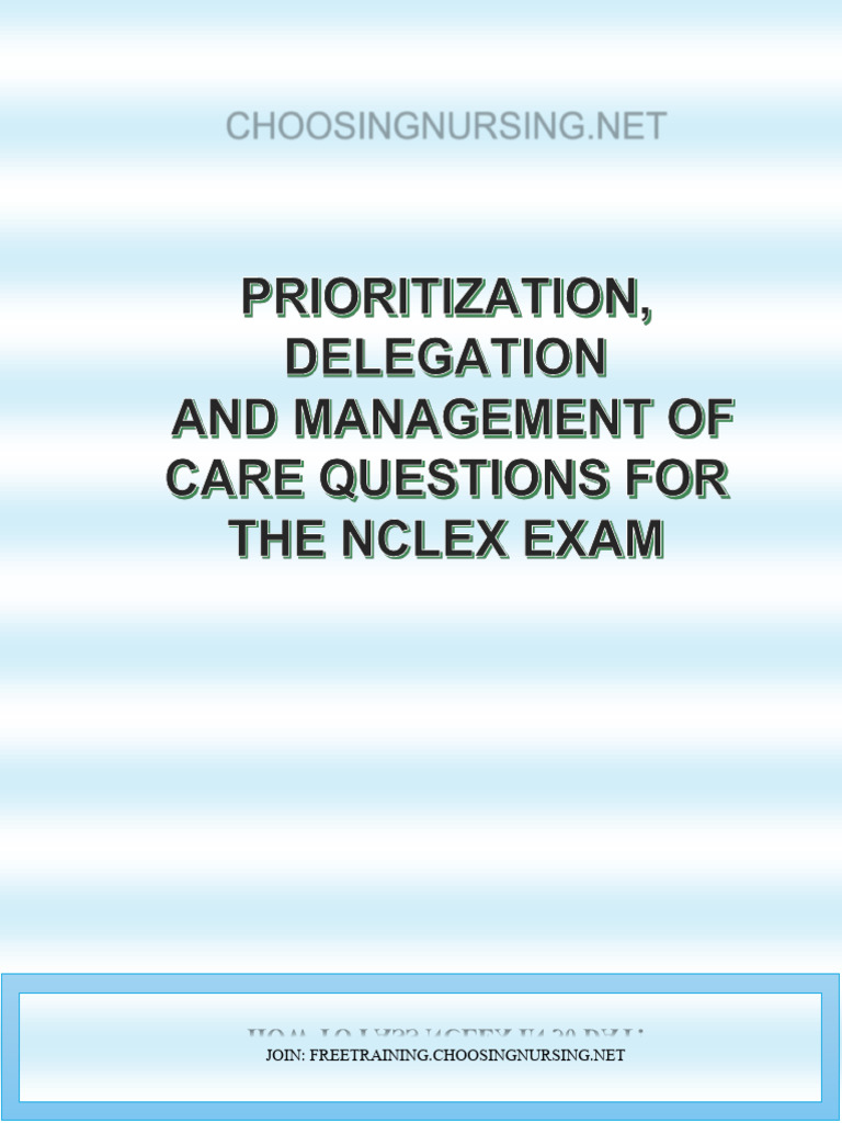 NCLEX Success Guide: 30-Day Plan | PDF | National Council Licensure ...