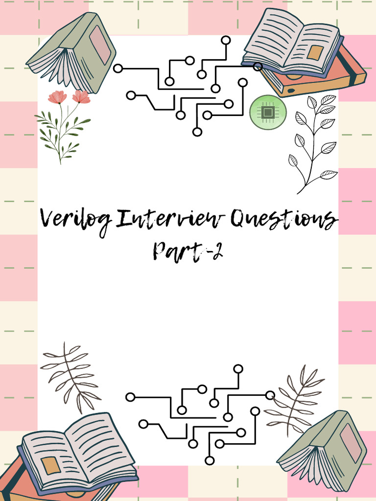 Verilog Interview Q&A's Part2 | PDF | Systems Engineering | Electronics