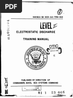 ESD Daily Check Sheet Guide | PDF | Electrostatic Discharge | Volt