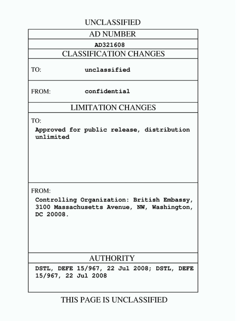 DTIC - AD0321608 Conducting Composition Detonator Design and Development | PDF | Capacitor ...