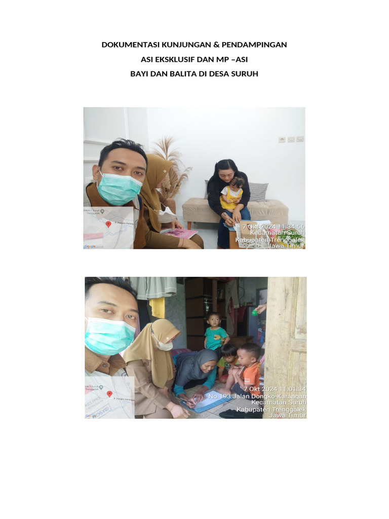 Dokumentasi Kunjungan Asi Eks Desa Suruh 2024 | PDF