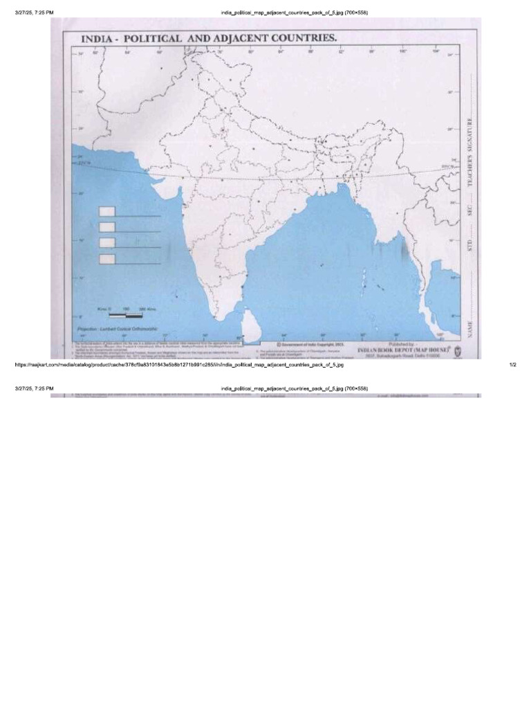 India Map | PDF