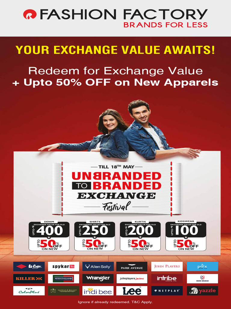 Exchange & Perfume Offer | PDF
