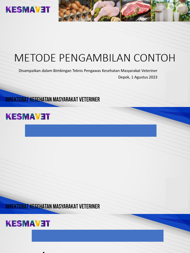 Metode pengambilan Contoh_ | PDF
