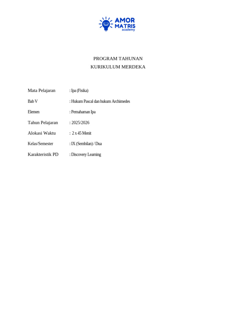 MODUL BIMBEL IPA (Fisika) SMP KELAS 9 | PDF