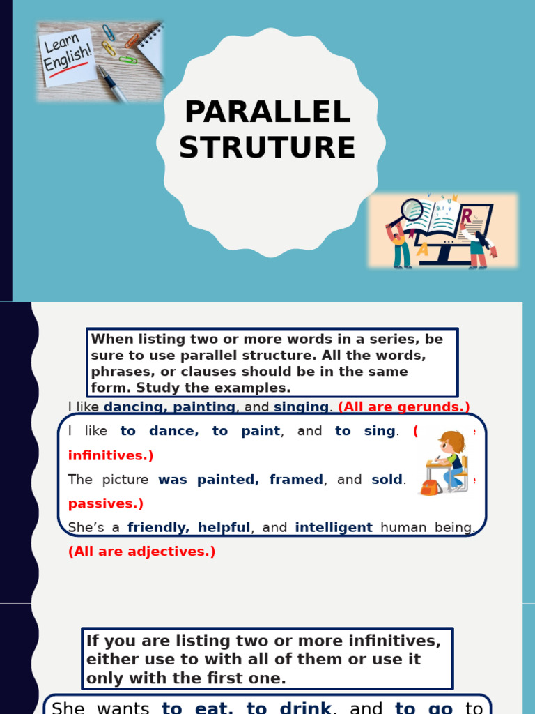 Parallel Structions and Participial Adjectives | PDF