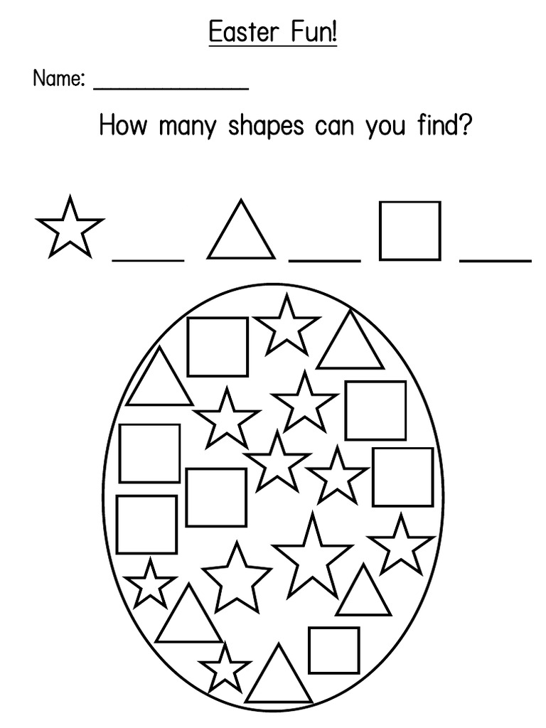 Easter Fun Worksheet | PDF