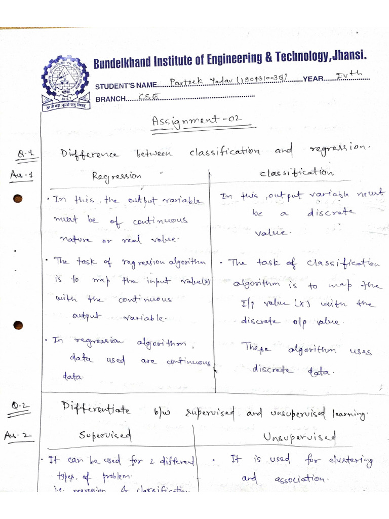 ML Assignment 2 | PDF