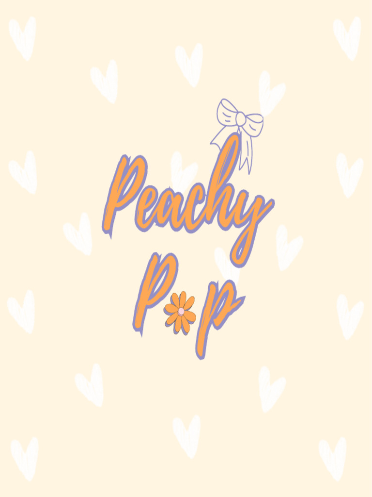 Final Peachy Pop Insta Logo | PDF