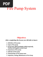 Fire Fighting Pumps Installation Guide | PDF | Pump | Valve