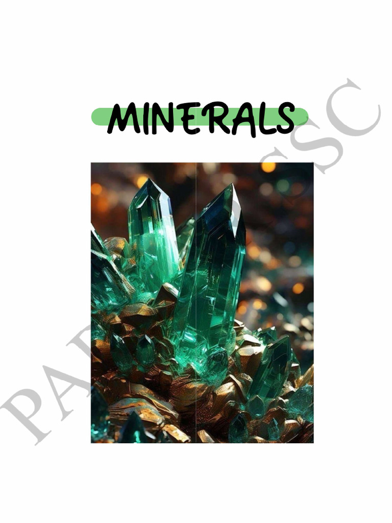 Minerals | PDF