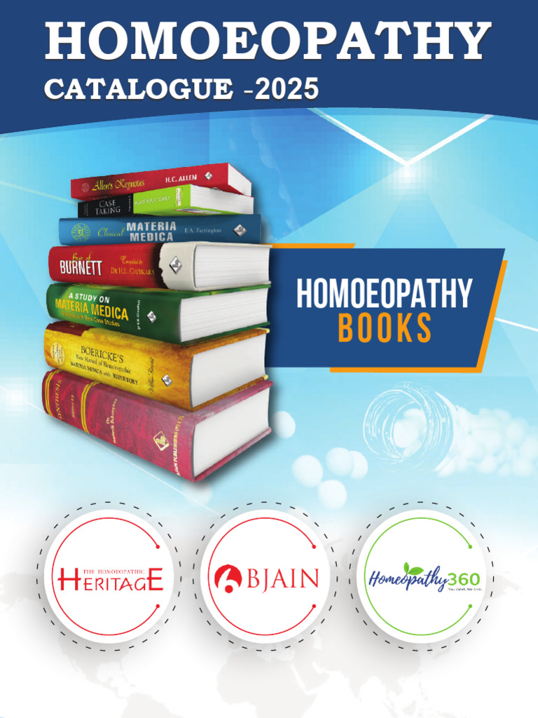Bjain Latest Homeopathic Books Catalogue | PDF | Homeopathy | Naturopathy