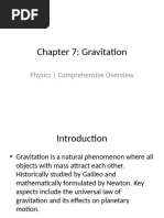 Gravitation Class11 Formulas | PDF