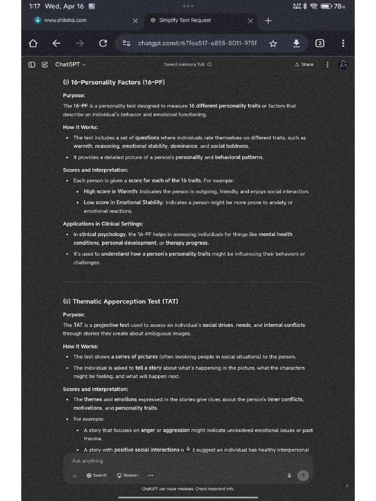 Clinical Test | PDF