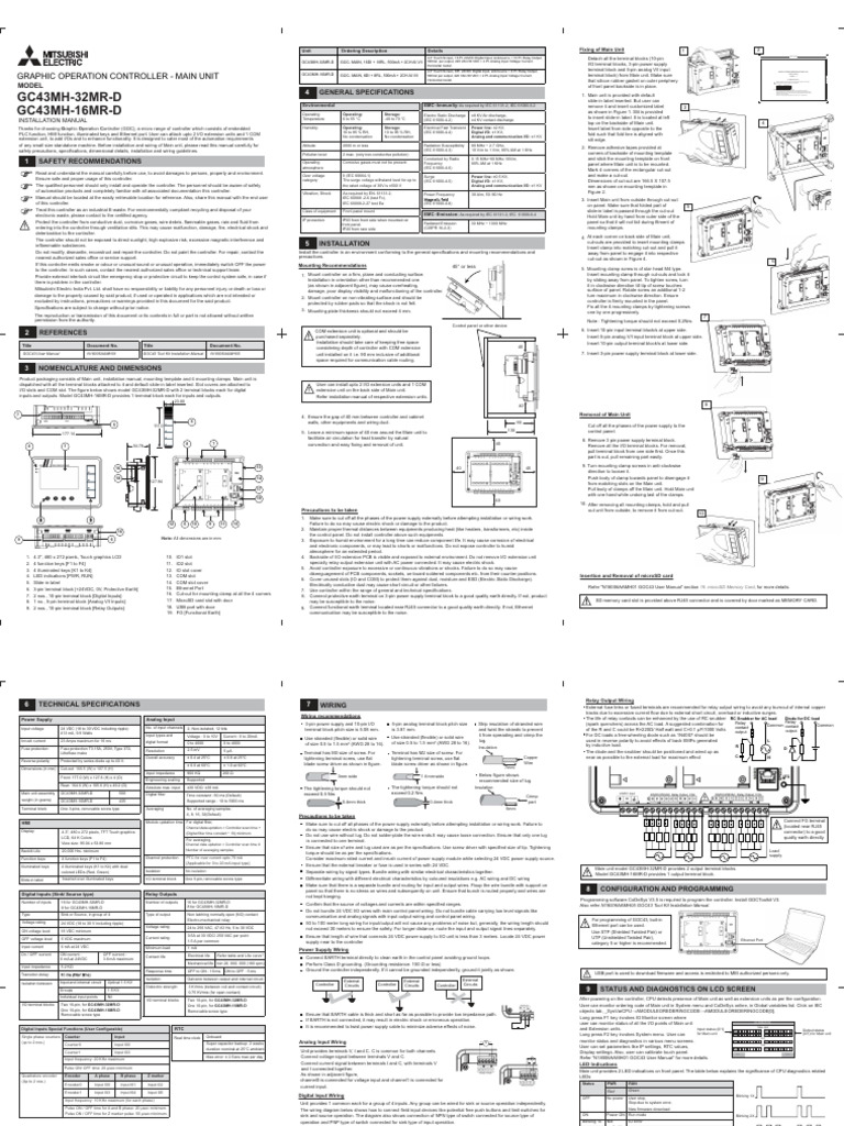 GOC Installation Manuals | PDF | Electrical Components | Computer Engineering