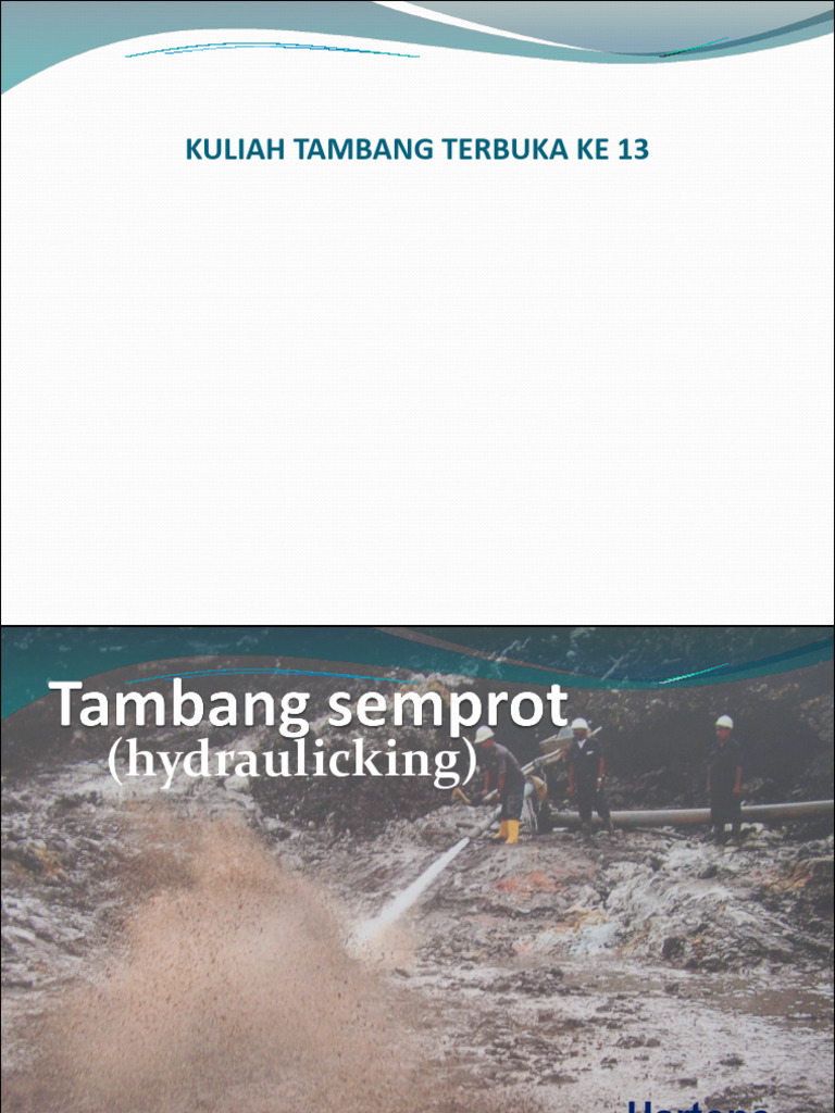 Tambang semprot | PDF