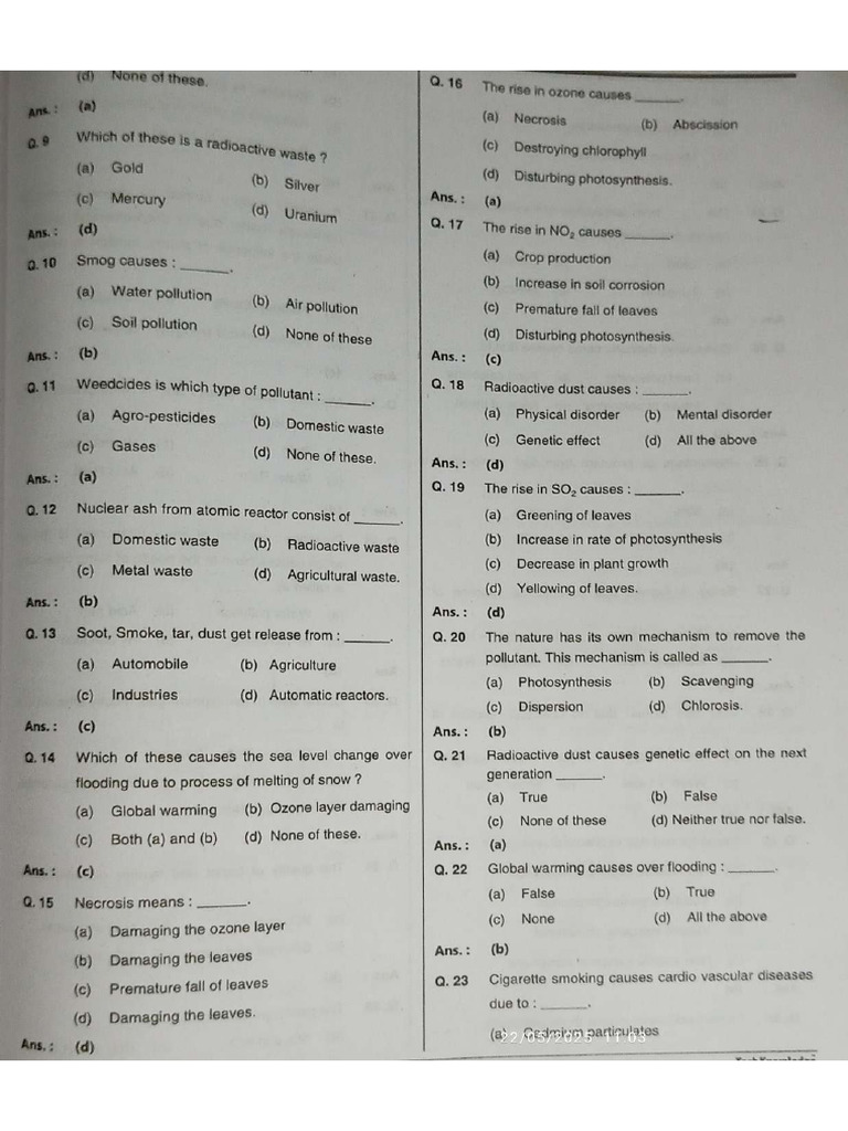 Unit 4 Most Imp Mcqs | PDF