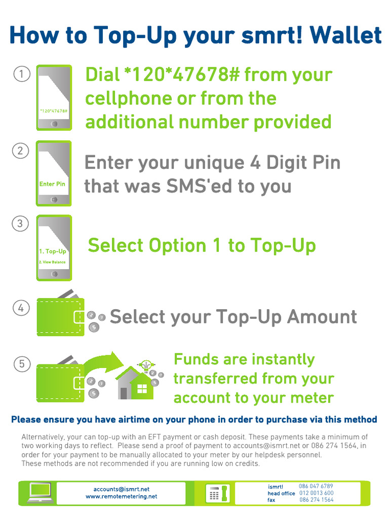 How To Top Up The SMRT Wallet | PDF