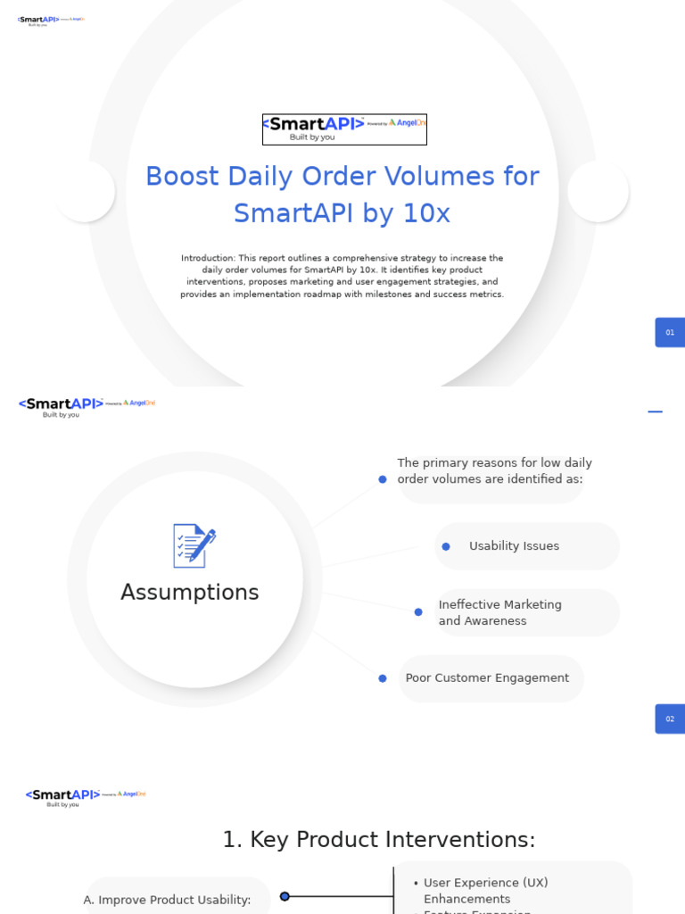 Boost Daily Order Volumes For SmartAPI by 10x | PDF | Usability | Simulation