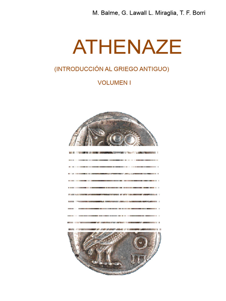 Introducción al Griego Antiguo: Athénaze | PDF | Antigua Grecia ...