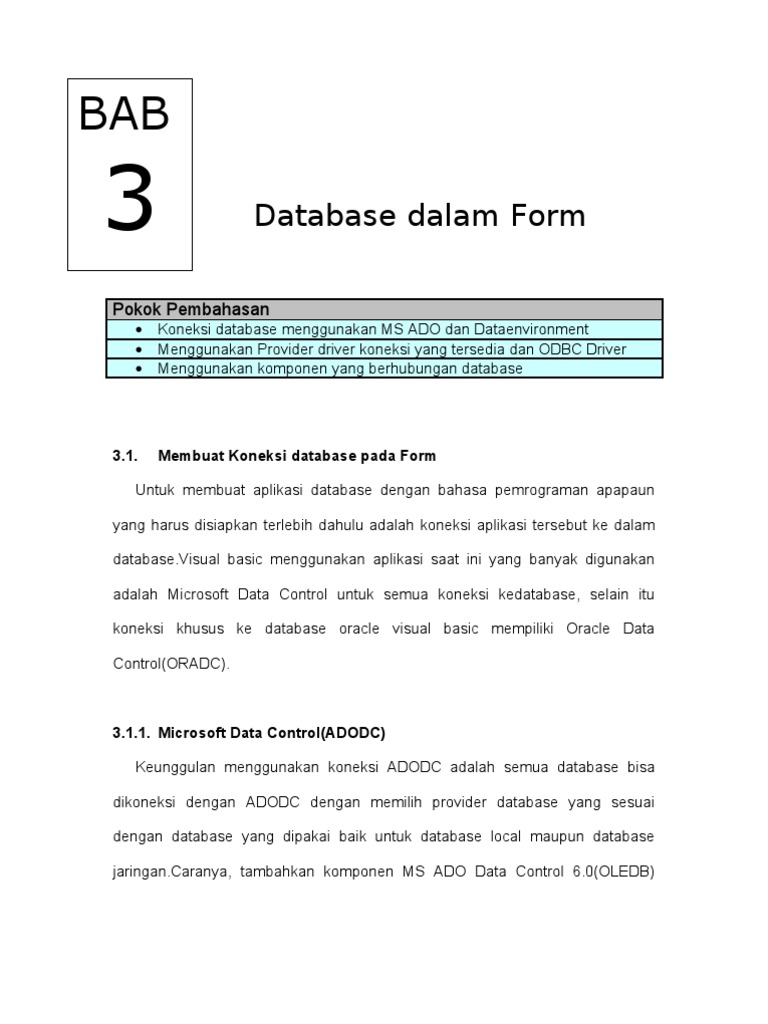 Vb Adodc Pdf
