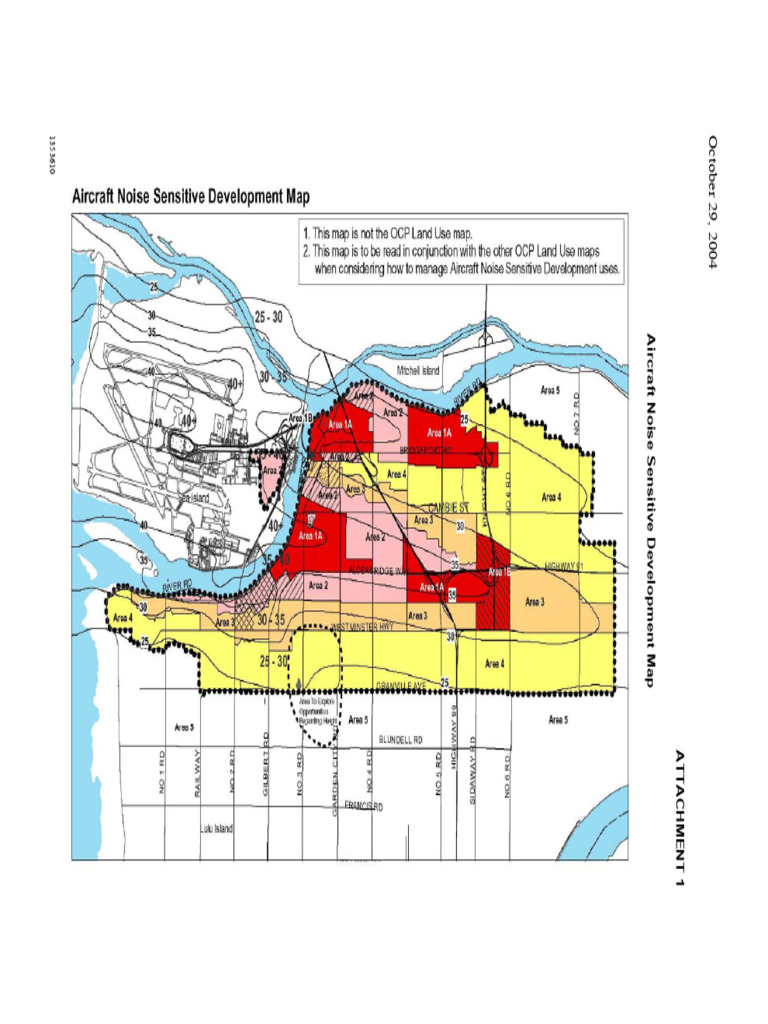 Aircraft Noise Senxitive Development Map | PDF