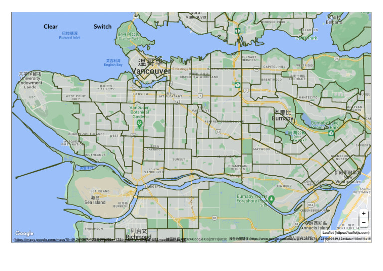 GVR Area Map | PDF