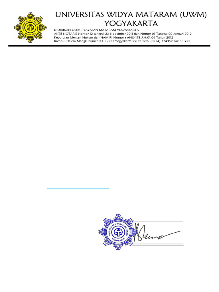 36 WRI-UWM IV 2025 Surat pemberitahuan Kartu Ujian | PDF