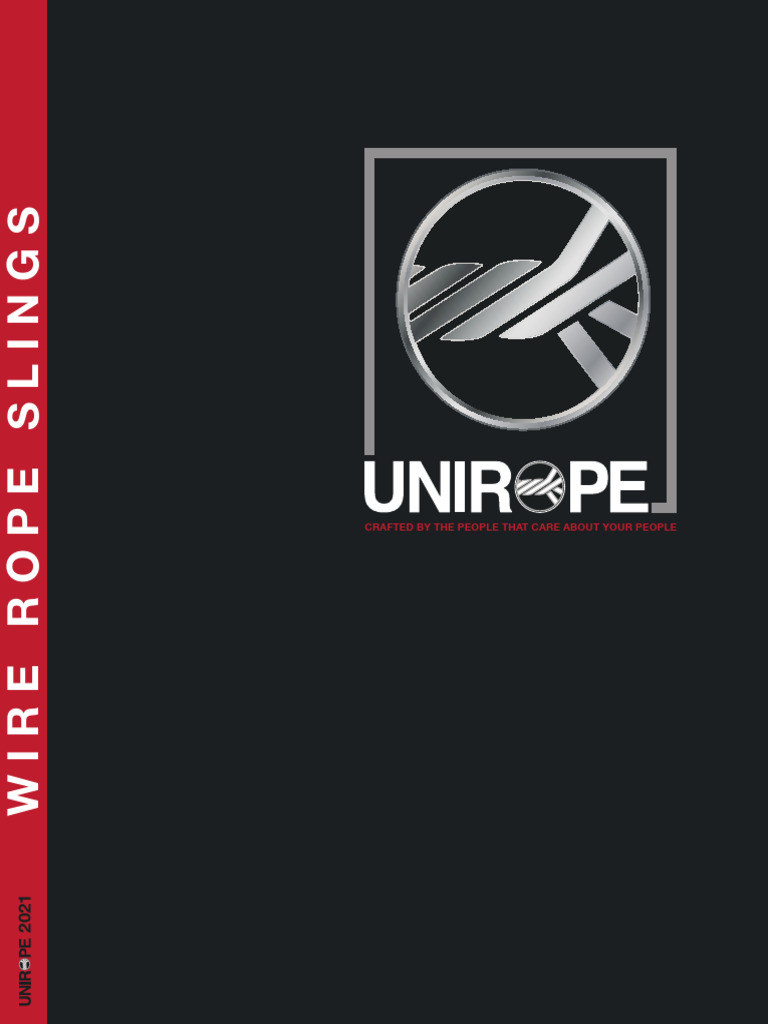 2021 Wire Rope Slings | PDF | Rope | Center Of Mass