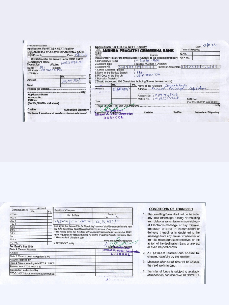 Apgb Neft Form | PDF