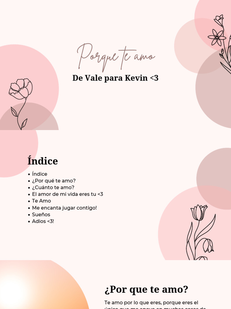 Para Mi Bebe Kevin Uvu | PDF