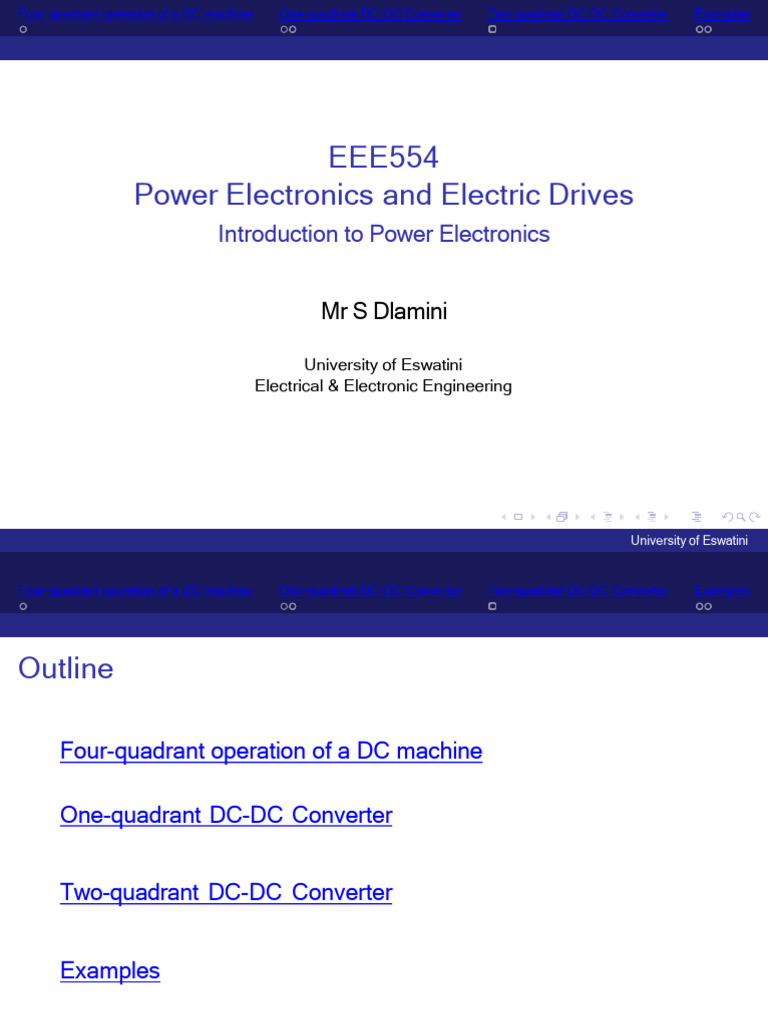 Lecture 4 - Power Electronics 2 | PDF | Power Electronics | Electrical Equipment