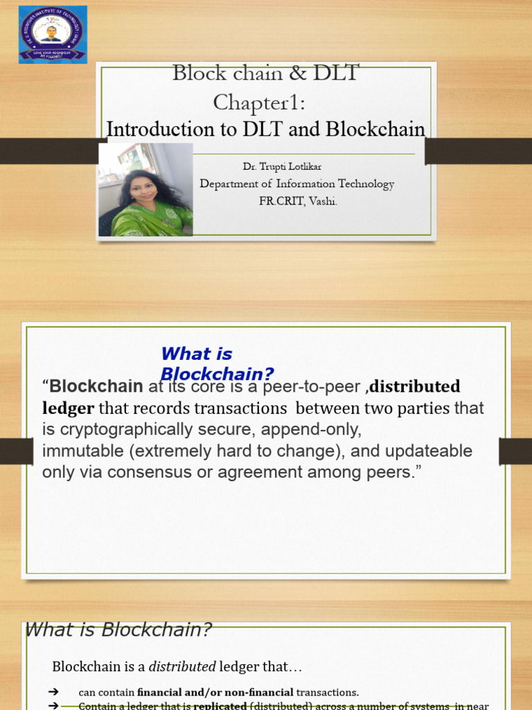 Chapter1 Blockchain Basicsf | PDF | Key (Cryptography) | Cryptography