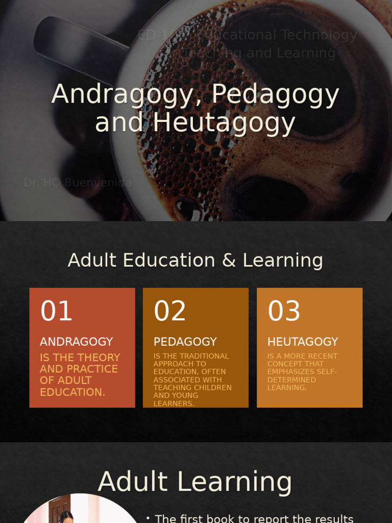 Andragogy and Adult Learning | PDF | Learning | Adult Education