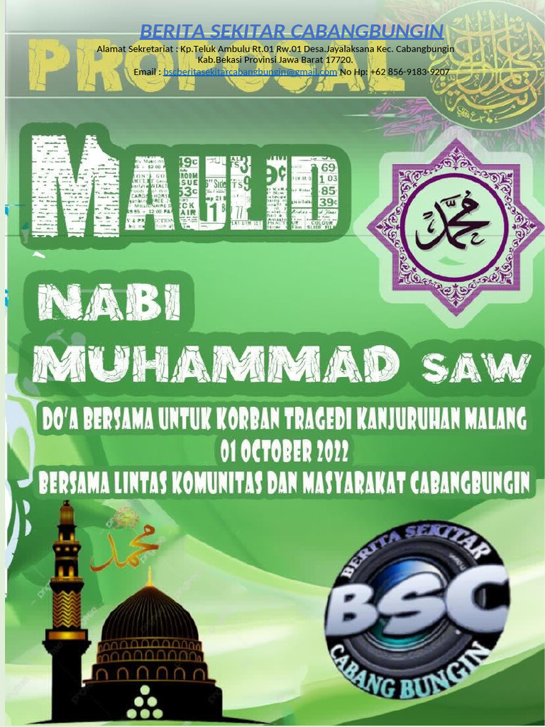 PROPOSAL MAULID | PDF