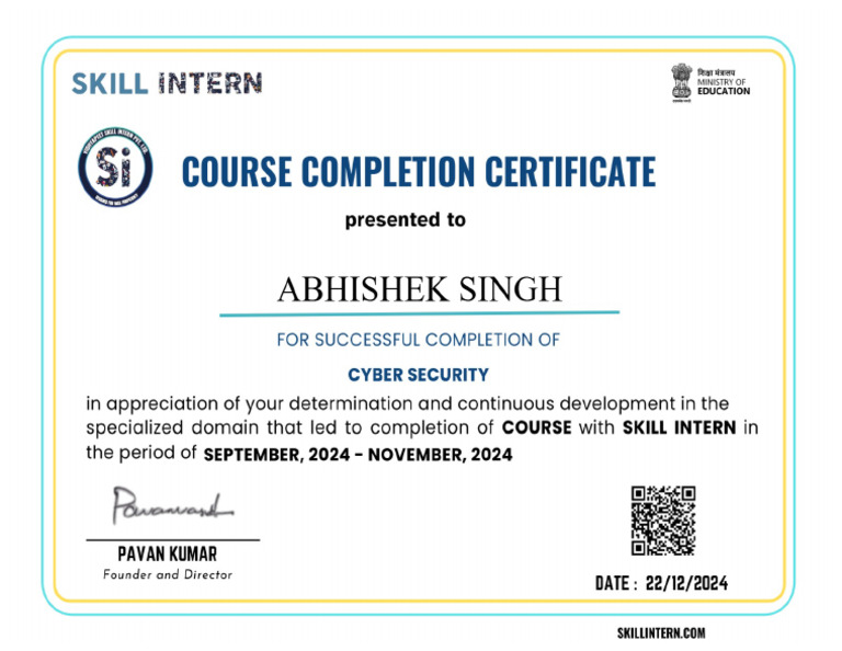 Sample Course Completion Certificate | PDF