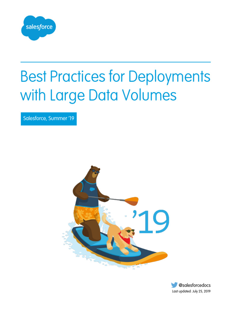 Salesforce Large Data Volume Deployment Tips | PDF | Database Index ...