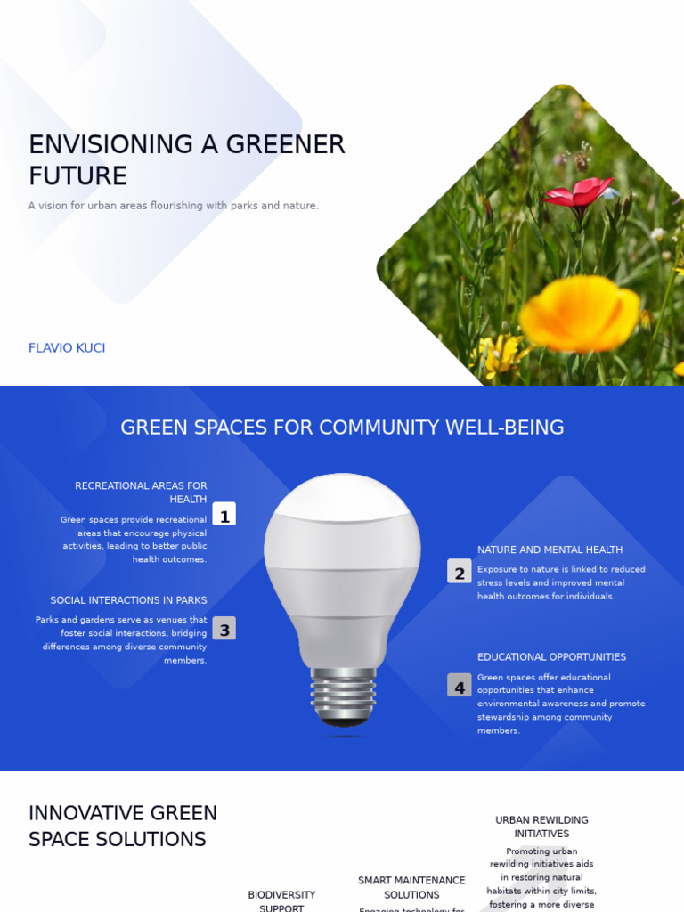 The Importance of Green Spaces - Animated | PDF | Environmental Social ...