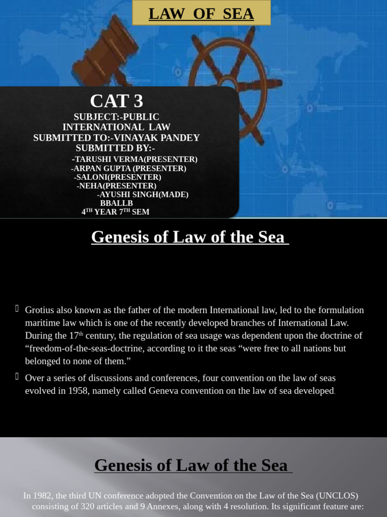 Understanding the Law of the Sea | PDF | Territorial Waters | United ...