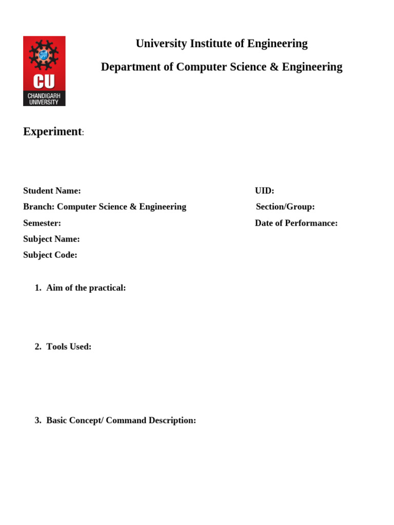 Sample EDT Worksheet | PDF